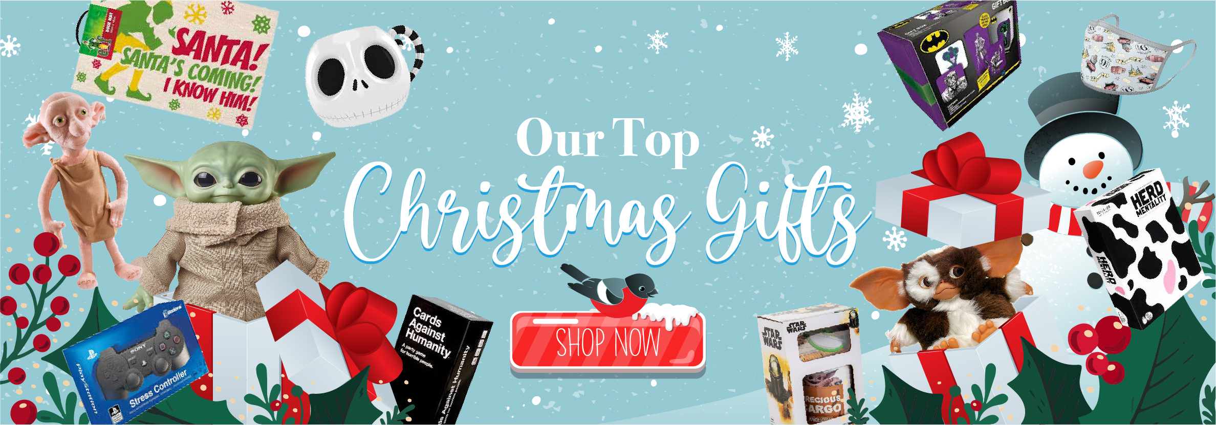 Games, Pop Vinyls, Apparel & More | Be More Geek